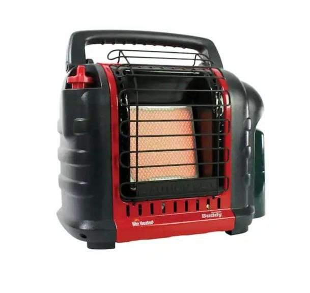 Mr. Heater Portable Buddy 4,000-9,000 BTU Radiant Propane Space Heater ...