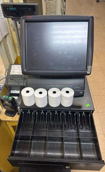 Point-of-Sale VeriFone System with Cash Drawer, Receipt Printer, Card ...