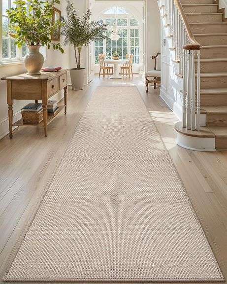 - Color&Geometry Door Mat 3x10 Runner Rug with Rubber Backing, Non Slip ...
