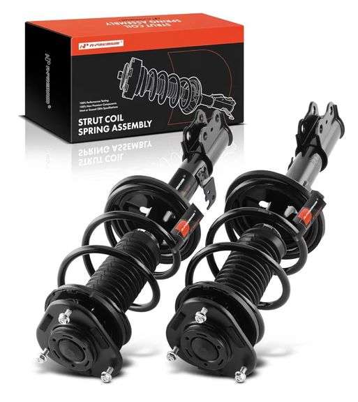 2-A premium Front Strut Coil Spring Assembly for Automotive Suspension ...