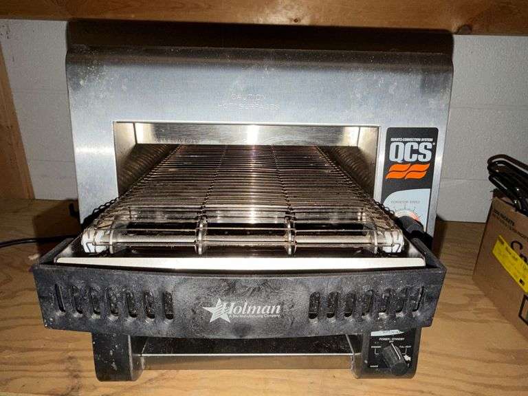 Holman Star QCS Quartz-Convection Conveyor Toaster - Metzger Property ...