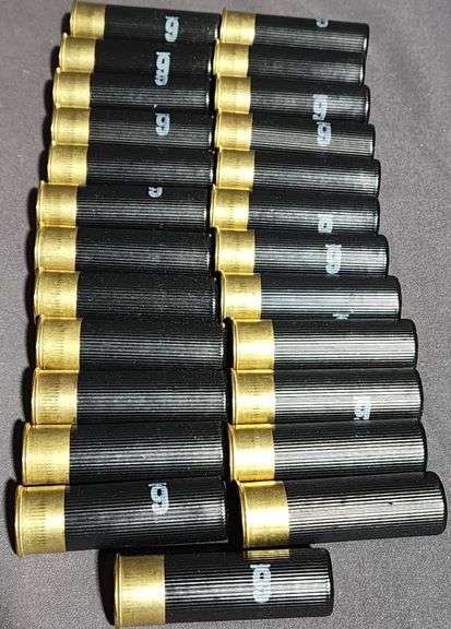25 Remington-Peters 16-Gauge Live Shotgun Shells with Brass Casings ...