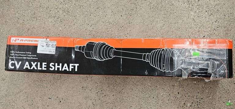 Driver Side CV Axle Shaft, CVA75117-C - Metzger Property Services, LLC