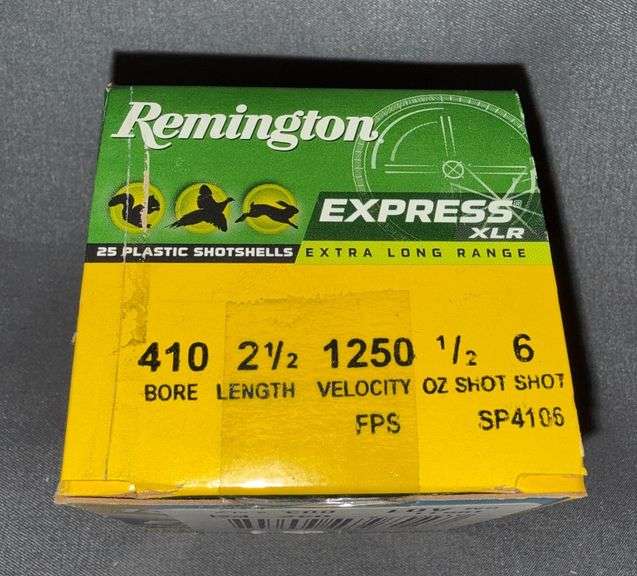 Remington Express Extra Long Range .410 Bore 2.5-Inch Shot Shells - 25 ...
