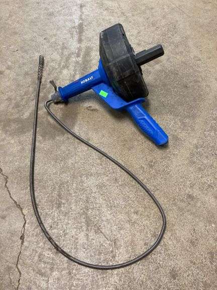 Kobalt Handheld Manual Drain Auger with Flexible Snake Cable - Metzger ...