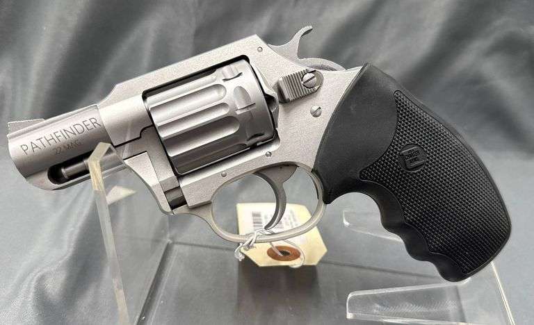 Charter Arms Pathfinder .22 Magnum 8-Shot Revolver, Stainless Steel ...