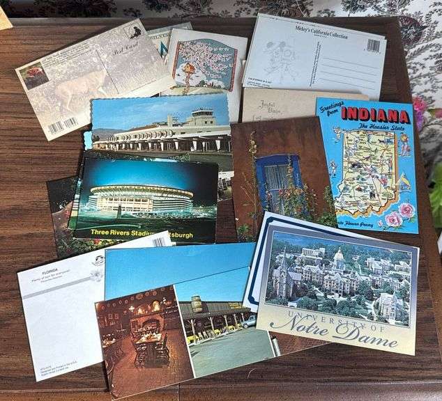 Postcards Featuring Landmarks, Architecture, & Travel Themes Inc. Three ...