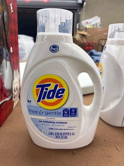 Tide Free & Gentle Liquid Laundry Detergent, 2.48 L (84 FL OZ ...