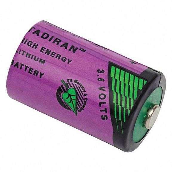 TADIRAN - (50 PACK)TADIRAN Battery,3.6V,Lithium Tadiran Lithium ...