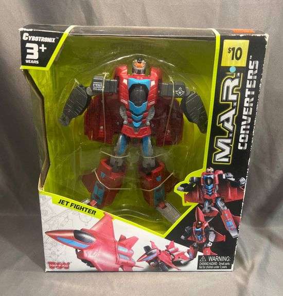 M.A.R.S. Converters Jet Fighter Action Figure, 9.5” x 11.5” - Metzger ...