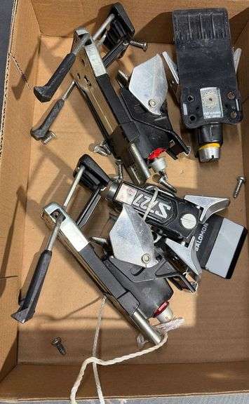 Salomon S727 Ski Bindings with Metal Toe and Heel Components - Metzger ...