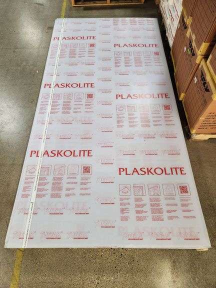 Tuffak Plaskolite Clear 4′ x 8′ Acrylic Panel - Metzger Property ...