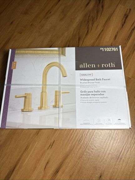 ALLEN ROTH HARLOW - allen + roth Harlow Brushed Bronze 2-Handle ...