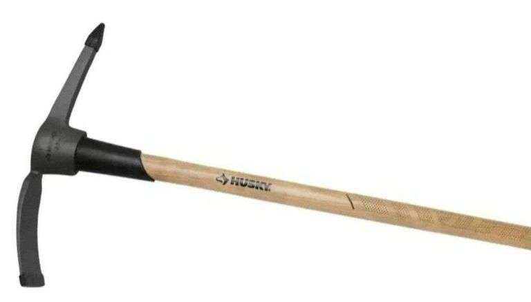 Husky Pickaxe with 36.4″ Handle and Forged Steel Head - Metzger ...