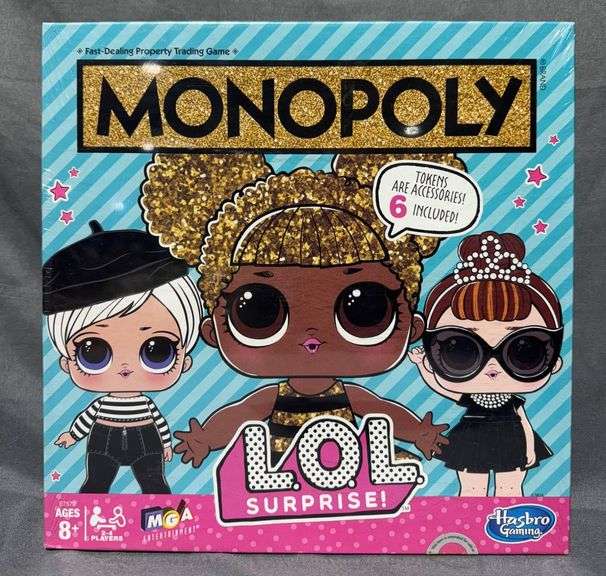 Monopoly LOL Surprise Edition Board Game by Hasbro, 11” - Metzger ...
