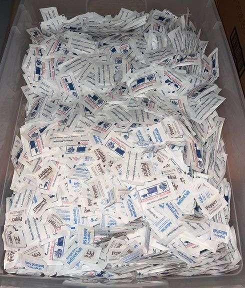 Single-Serve Sugar, Salt, and Pepper Packets - Metzger Property ...