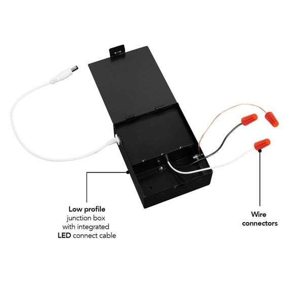 COMMERCIAL ELECTRIC - Junction Box (For Pro Value Series Integrated LED ...