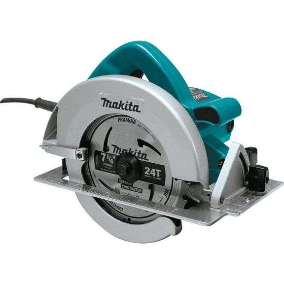 MAKITA - 7-1/4 in. 15 Amp Corded Circular Saw with Dust Port 2 LED ...