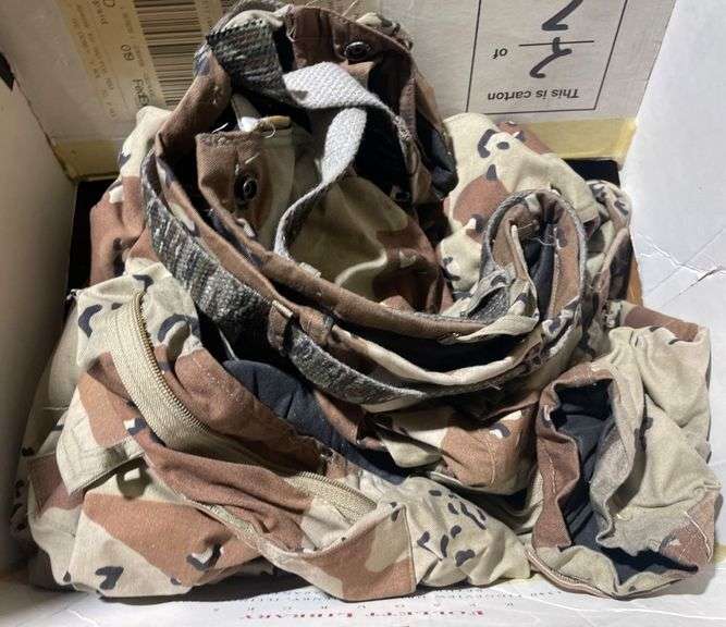 Small Chemical Protective Suit, Class 2 with Woodland Camo Pattern ...