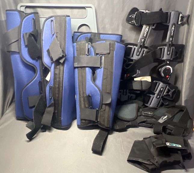 Orthopedic Braces, DonJoy and AFO Supports, Black and Blue (6”-5.5” to ...