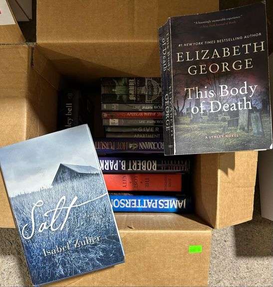 Hardcover and Paperback Books by Various Authors Inc. Dean Koontz ...