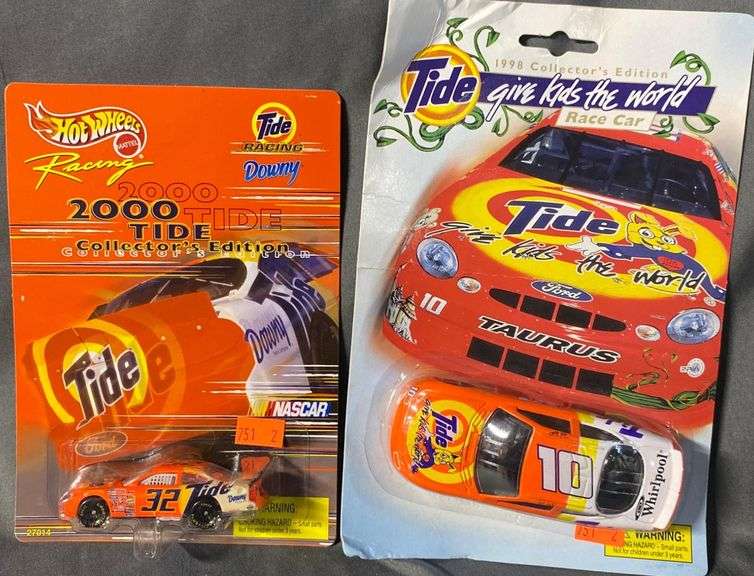 Hot Wheels Racing Tide Collectors Edition NASCAR Die-Cast Cars, #10 and ...
