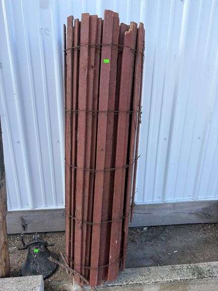 Roll of Wood Picket Fence - Metzger Property Services, LLC