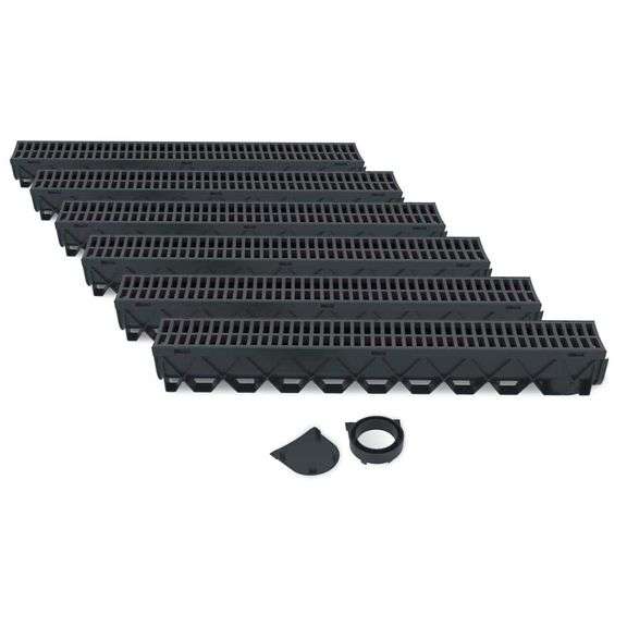 RELN - Storm Drain Series 5 in. W x 5.25 in. D x 39.4 in. L Channel ...