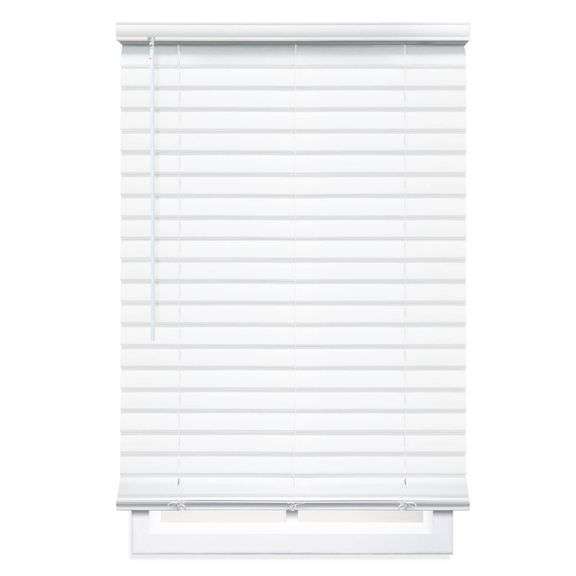 COURSEY - Coursey 2 inch Room Darkening, Cordless Vinyl Horizontal ...