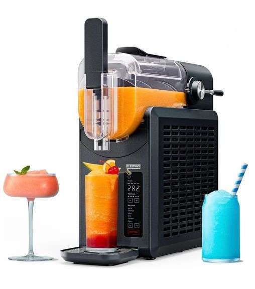 Iceman Slush-Ease Max 64 oz. Slushy Maker with XL Capacity - Metzger ...