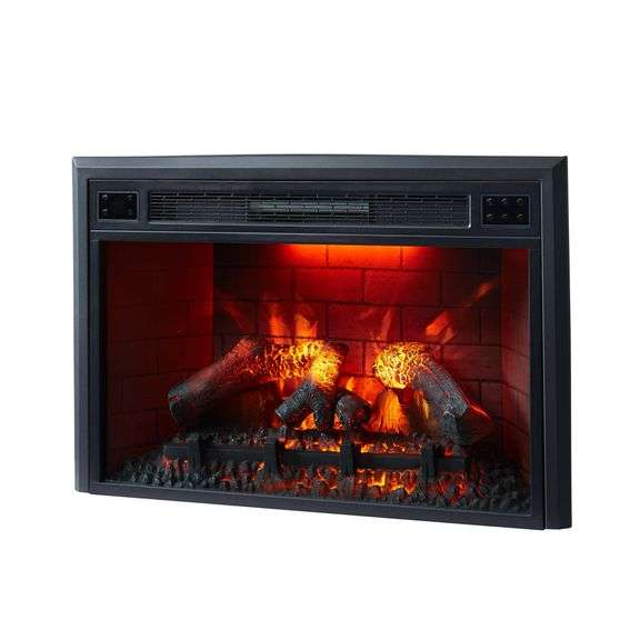 - Glass 26 in. Fireplace Insert - Metzger Property Services, LLC