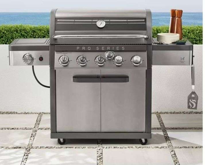Member’s Mark Pro Series 5-Burner Gas Grill with Thermostatic Control ...