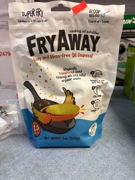 FryAway Super Fry Cooking Oil Solidifier, 7 oz - Metzger Property ...