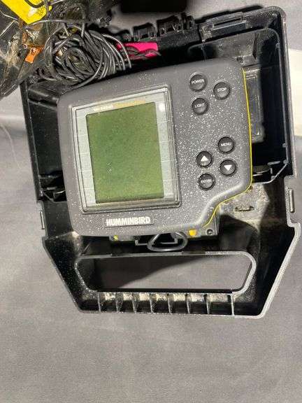 Humminbird Wide One Hundred Portable Fish Finder With Case and Manual ...