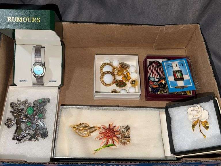 Rumours Quartz Watch, Jewelry, Brooches, & Lapel Pin - Metzger Property ...