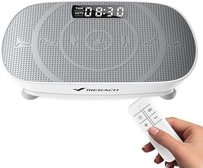 MERACH - MERACH Vibration Plate Exercise Machine, Slim Vibration Plate ...
