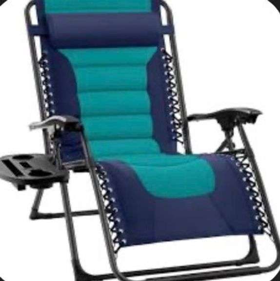 Reclining Steel-Frame Chair with Adjustable Tray by Best Choice ...