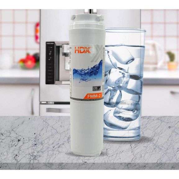 HDX - FMM-2 Premium Refrigerator Water Filter Replacement Fits ...