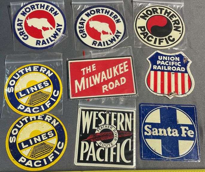 44-1954 Post Sugar Crisp Railroad Emblems - Metzger Property Services, LLC