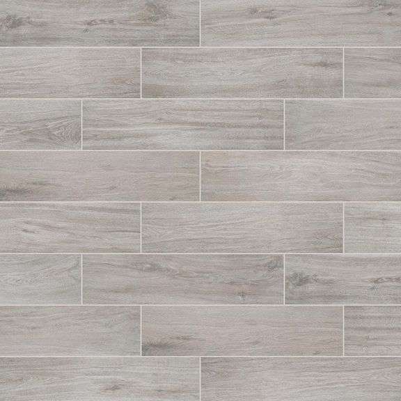 FLORIDA TILE HOME COLLECTION - Chalet Greige 6 in. x 24 in. Porcelain ...
