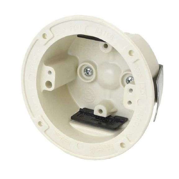 ALLIED MOULDED PRODUCTS - 3-1/2 in. Dia 14 cu. in. Old Work Round Wall ...