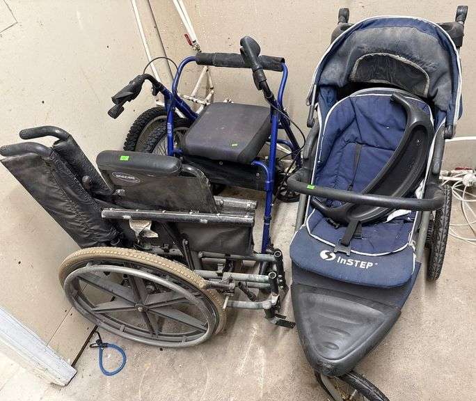 Mobility Devices Inc. Wheelchair, Rollator, and InSTEP Jogging Stroller ...