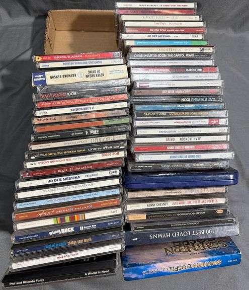 50+ Music CDs Featuring Various Artists and Genres Inc. Kenny Chesney ...
