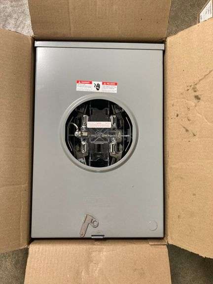 Talon Ringless Type Meter Socket, 200A Continuous Duty, NEMA 3R ...