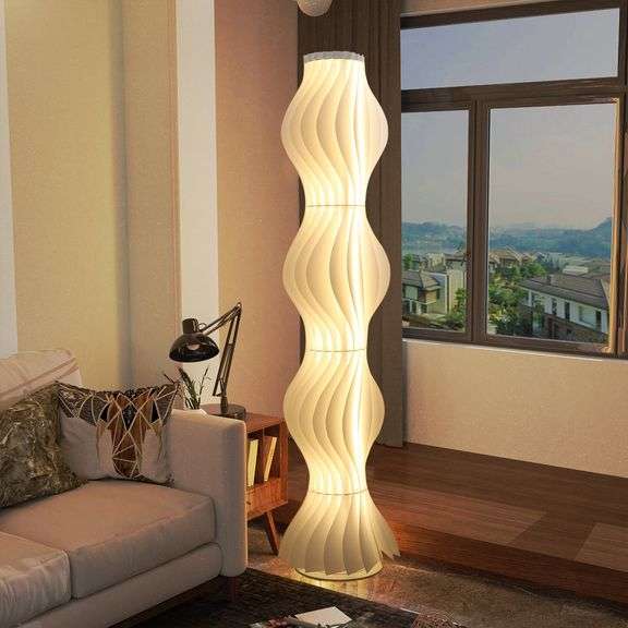 IVY BRONX - Allicia 66.9 Rust LED Novelty Floor Lamp - Metzger Property ...