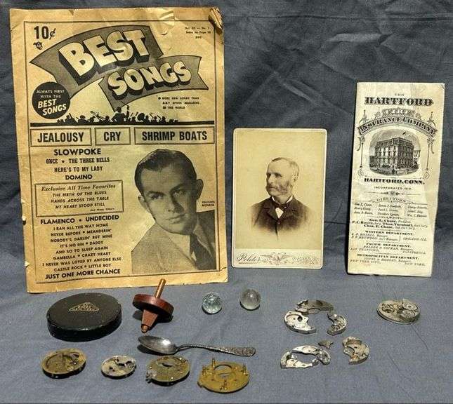 1952 10 cent Magazine "Best Songs," Watch Parts and Pieces, The ...