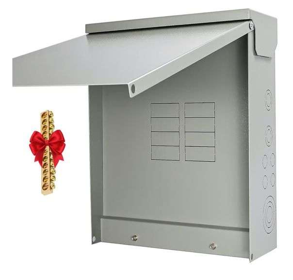 Metal Electrical Enclosure Panel with Hinged Cover - Metzger Property ...
