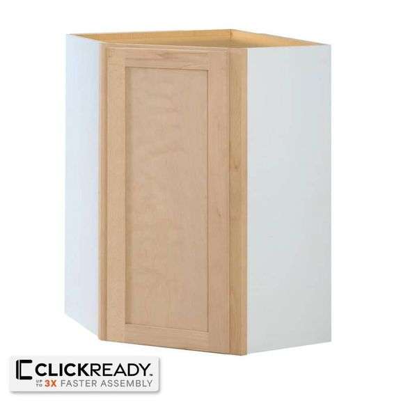 HAMPTON BAY - 24 in W x 12 in. D x 36 in. H Ready to Assemble Corner ...