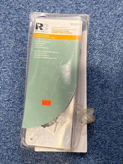 RB Reliabilt Stainless Steel Lock & Door Reinforcer with Installation ...