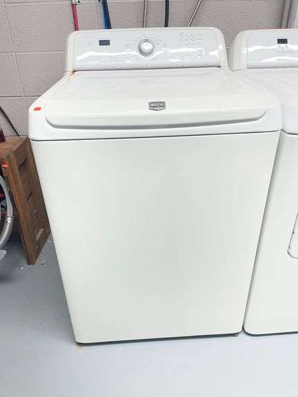 Maytag Model MVWB850YW0 High-Efficiency Top Load Washing Machine ...